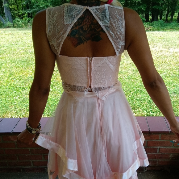 Alex and Sophia | Skirts | Alex Sophia Blush Two Piece Skirt Set | Poshmark